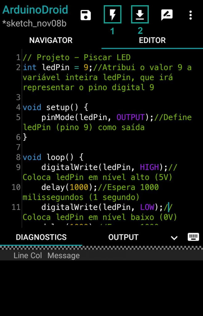 Como programar o Arduino usando o celular - Blog da Robótica