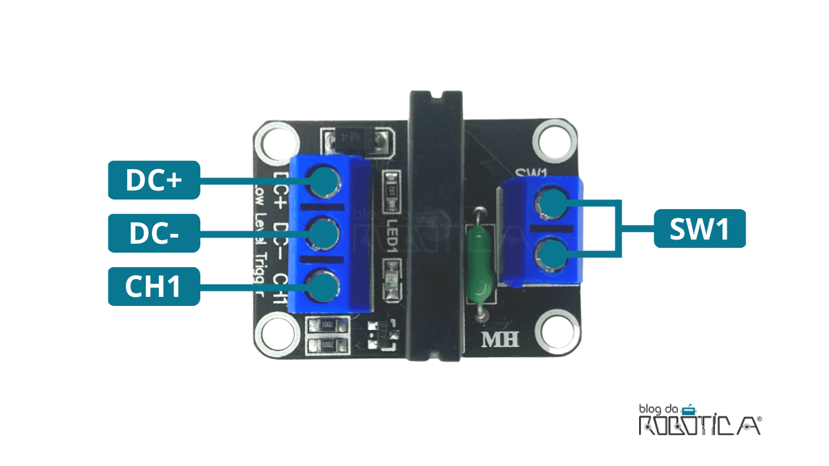Como utilizar o modulo relé/relay Estado Sólido 5v com Arduino - Blog da Robótica