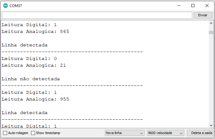 Como utilizar o sensor de linha / segue faixa infravermelho TCRT5000 ...