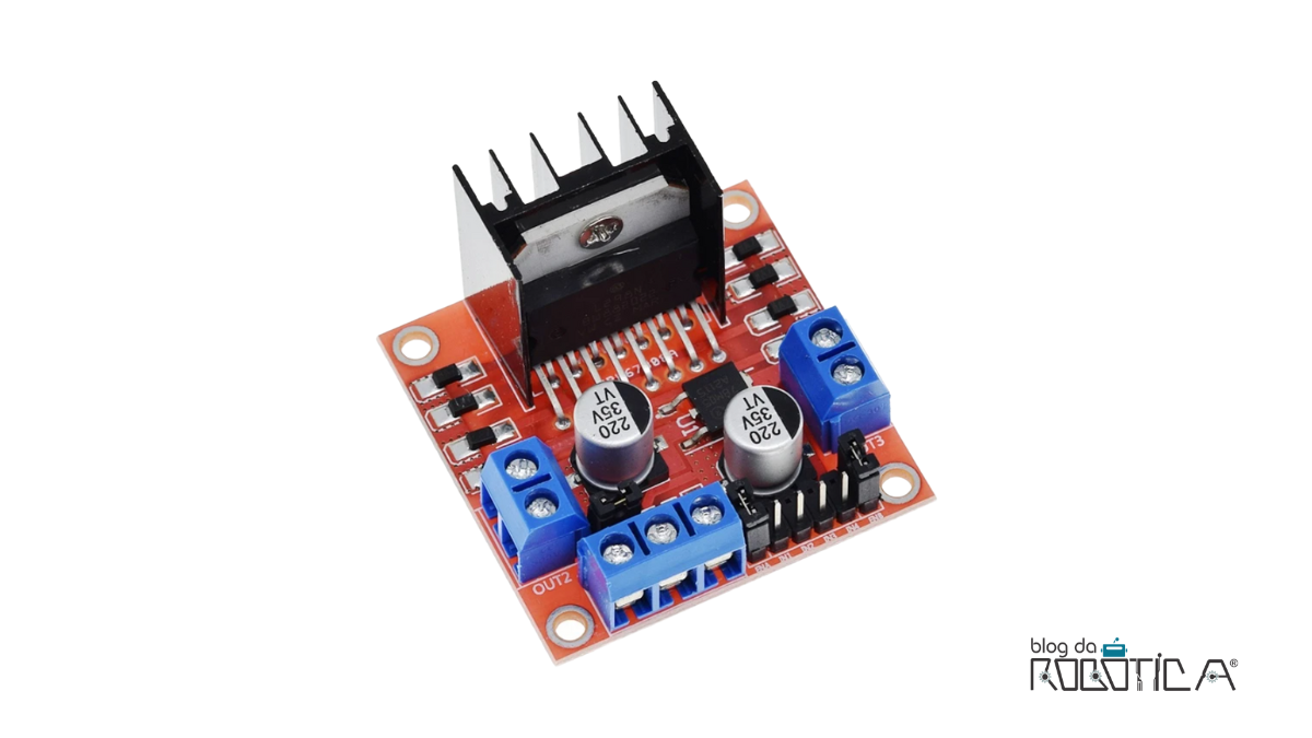 Como controlar motor DC utilizando o Driver Ponte H L298N - Blog da Robótica