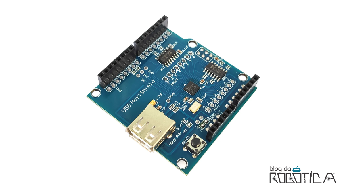 Como utilizar o USB Host Shield com o Arduino Leonardo - Blog da Robótica