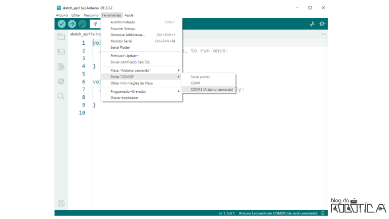 Como programar a placa Arduino Leonardo - Blog da Robótica