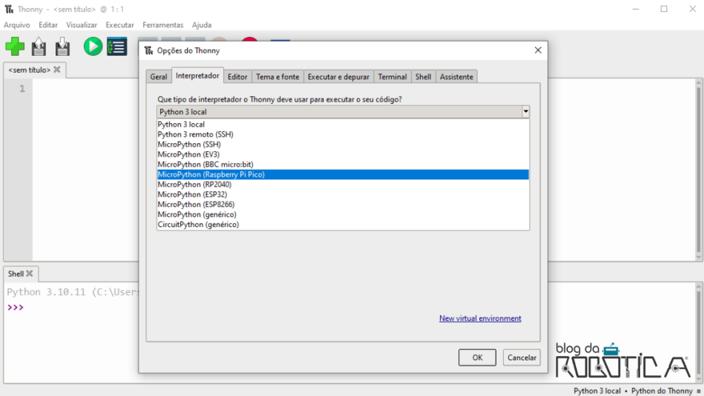 Como programar a Raspberry Pi Pico em Python - Blog da Robótica
