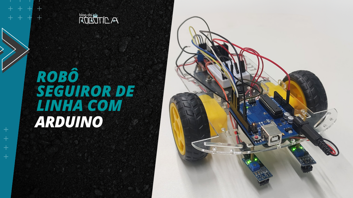 Robô seguidor de linha com Arduino e Kit Chassi 2 rodas 2WD com base de ...