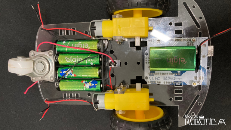 Robô Controlado Via Bluetooth Por Celular Android Com Arduino E Kit