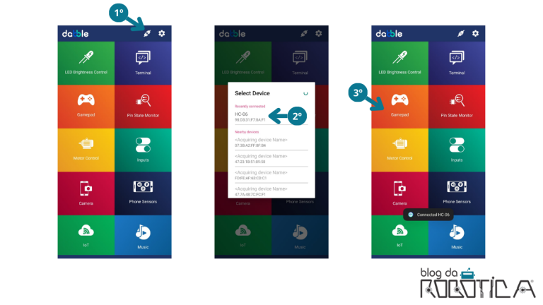 Robô Controlado Via Bluetooth Por Celular Android Com Arduino E Kit