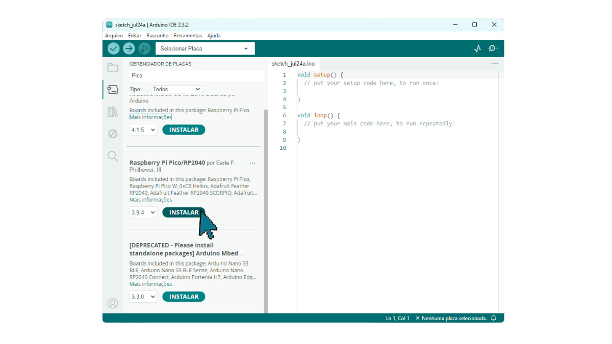 Como programar a Raspberry pi pico no Arduino IDE - Blog da Robótica