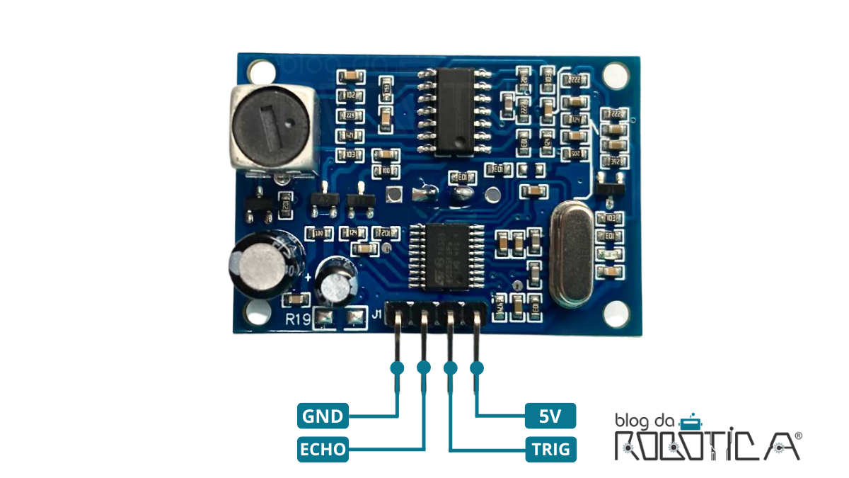 Como utilizar o sensor ultrassônico de distância JSN-SR04T / AJ-SR04M com Arduino - Blog da Robótica