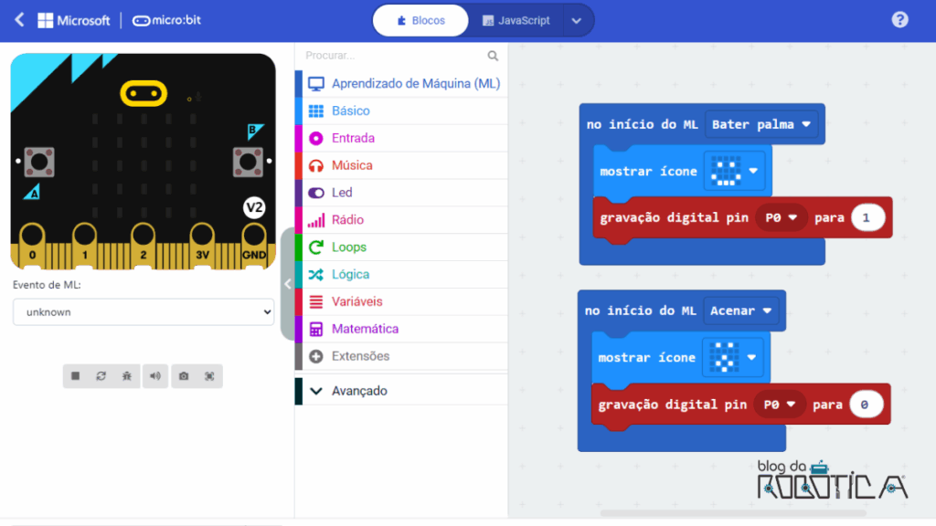 Inteligência Artificial e BBC micro:bit: Como Usar o CreateAI - Blog da Robótica